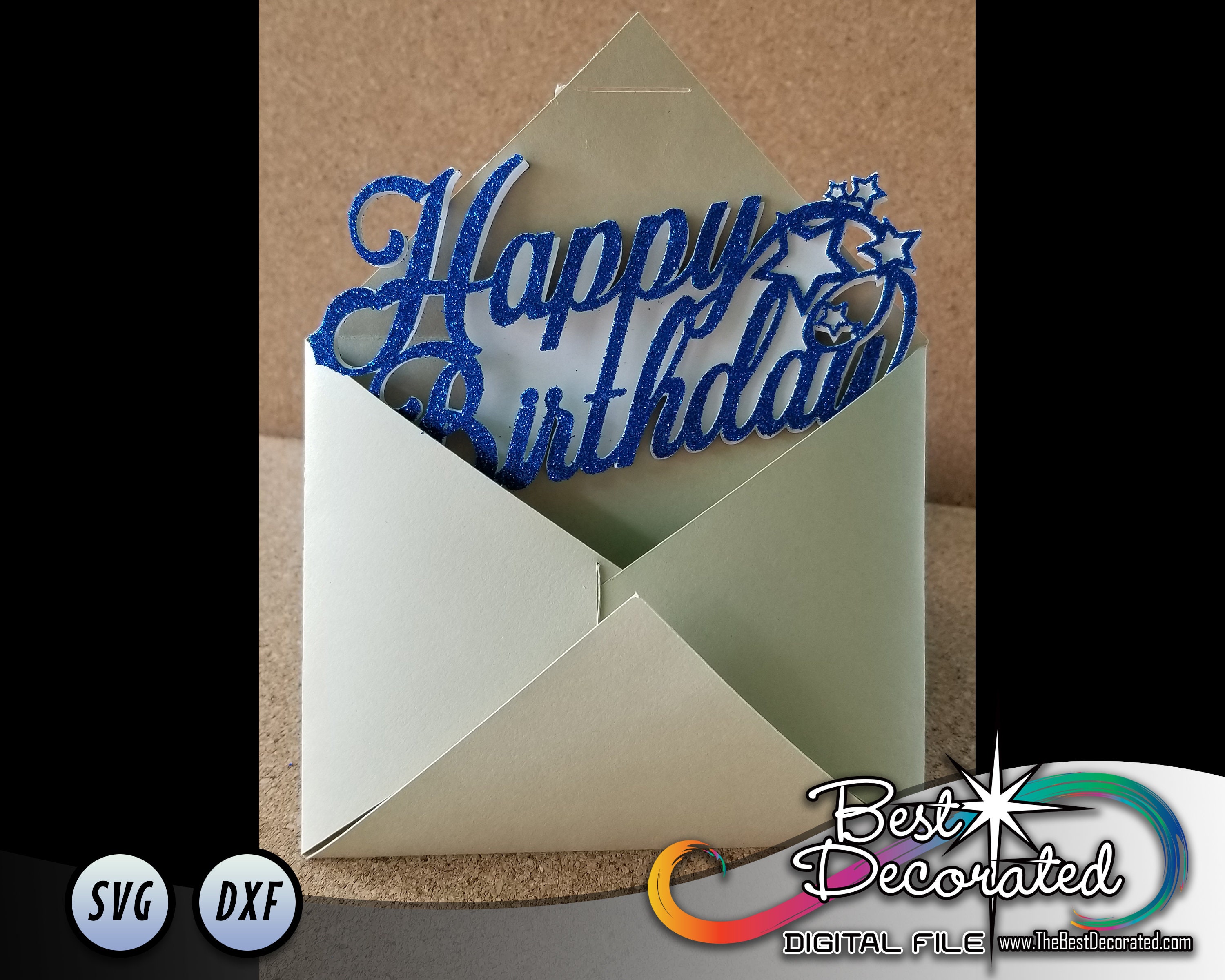 Happy Birthday Card Easy Do It Yourself Quick Simple Card / - Etsy