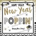 New Years Pop It Champagne Gift Tags, New Year Gifts, Party Gifts, Pop ...