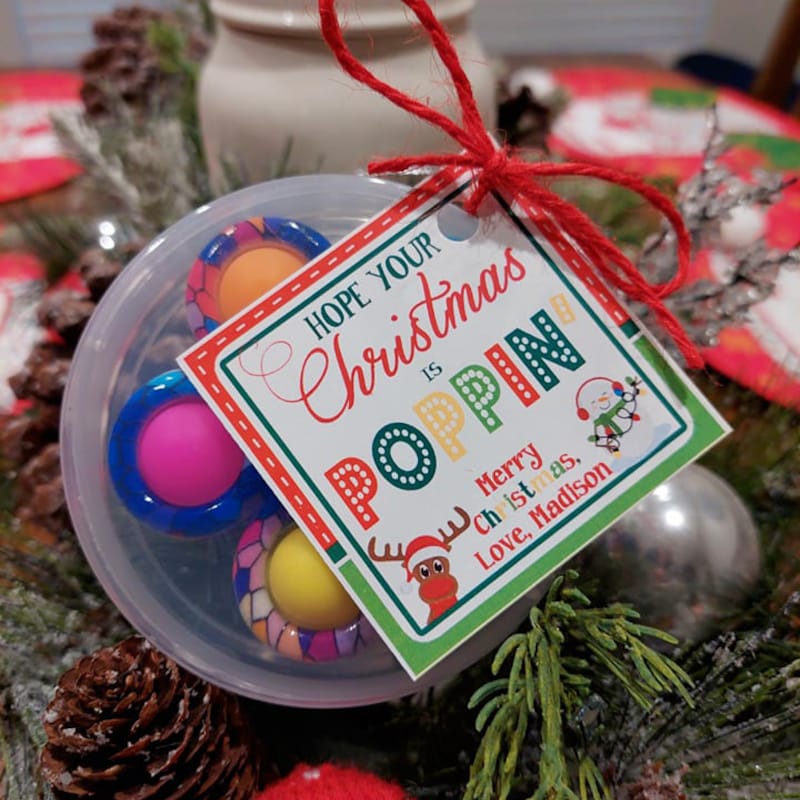 Pop It Gift Tag - 60+ Gift Ideas for 2025