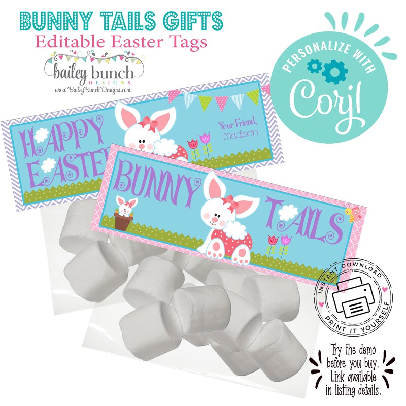 Bunny Tails - Etsy