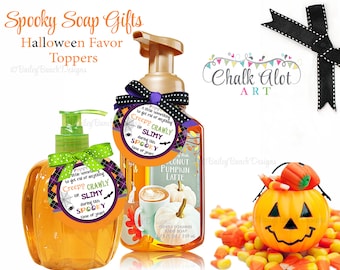 Halloween Soap Gift Tags, Halloween Gifts, Teacher Gifts, Soap Gift ...