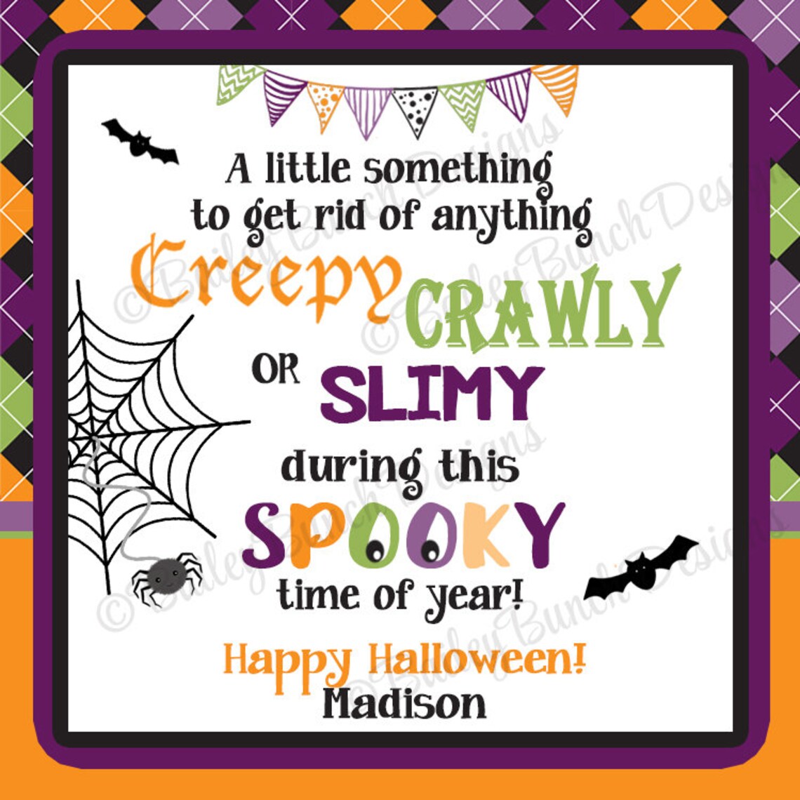 Halloween Soap Gift Tags Halloween Gifts Teacher Gifts Soap - Etsy