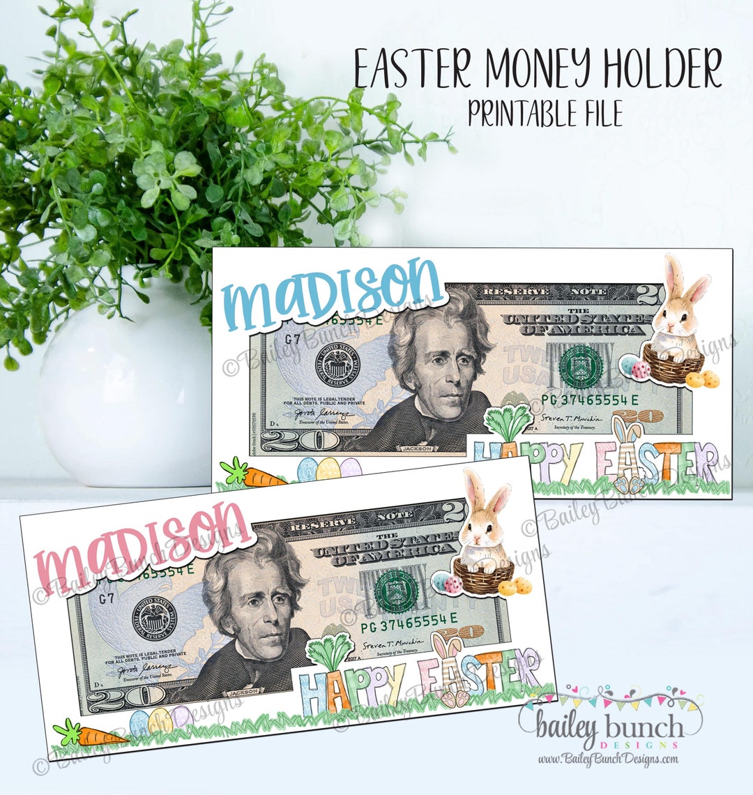 Easter Money Holder, Easter Basket Stuffers, Easter Gifts for Teens ...