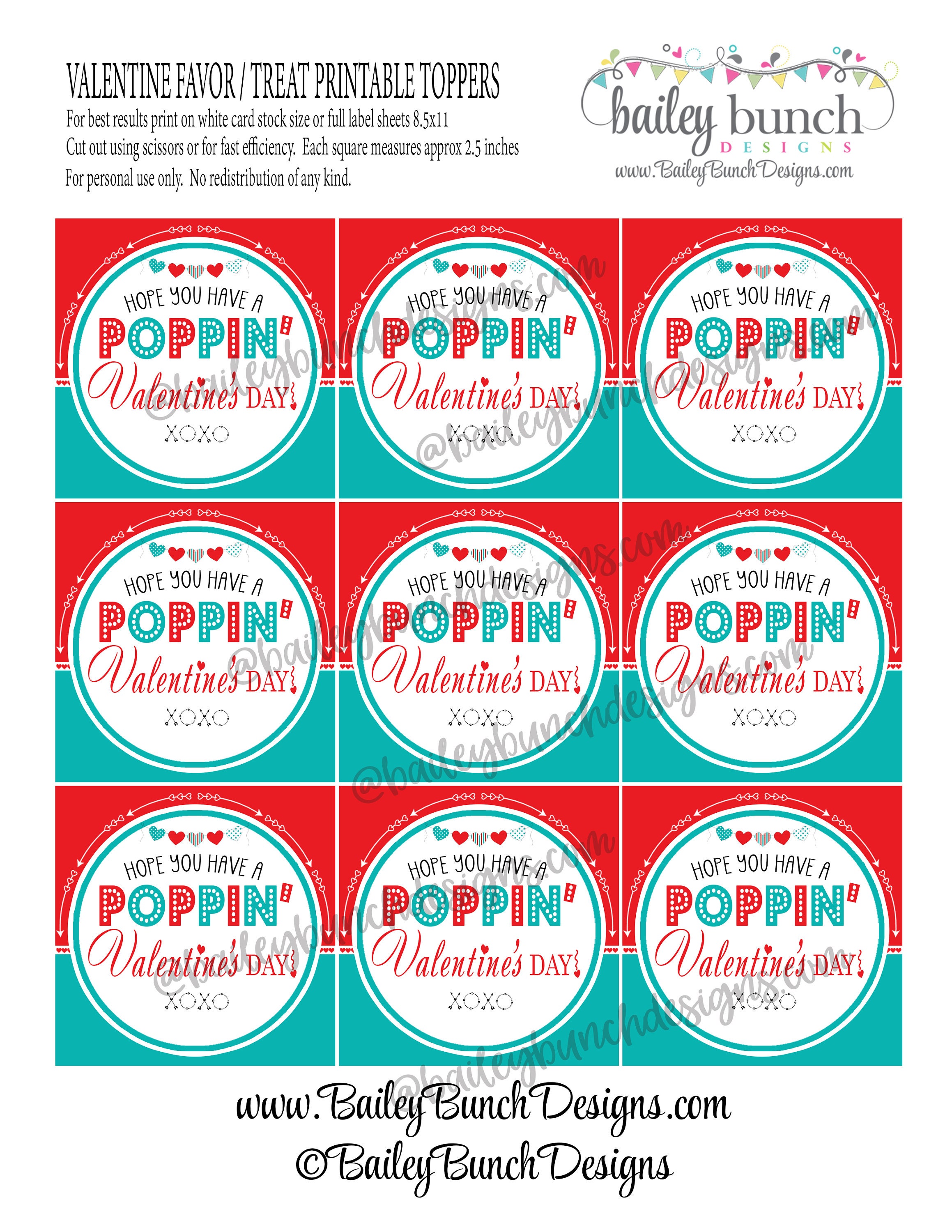 Valentine Pop It Fidget Gift Tags, Valentine's Day Gifts, Pop-it Gift ...
