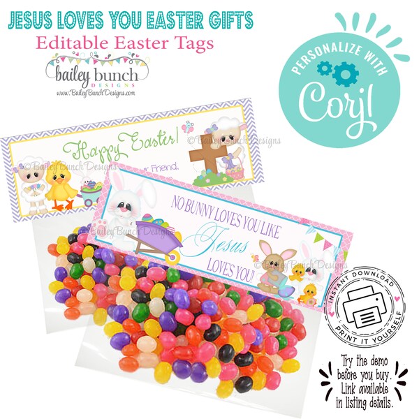 No Bunny Loves You Like Jesus - Etsy