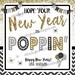 New Years Pop It Champagne Gift Tags, New Year Gifts, Party Gifts, Pop ...
