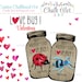 Love Bug Valentines, Love Bug Valentine Favors, Valentine's Day. Bug ...
