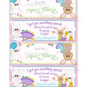 Easter Bunny Poop Treat Bag Toppers, Easter Favors, Easter Treat Tags ...