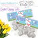 Easter Bunny Tails Treat Bag Toppers, Easter Favors, Easter Treat Tags ...