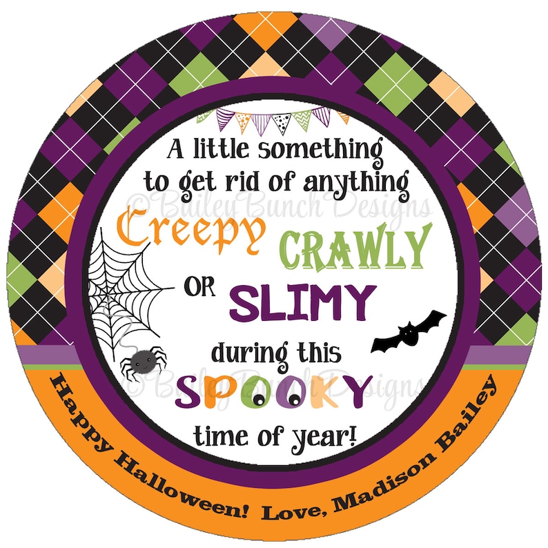 Halloween Soap Gift Tags, Halloween Gifts, Teacher Gifts, Soap Gift ...