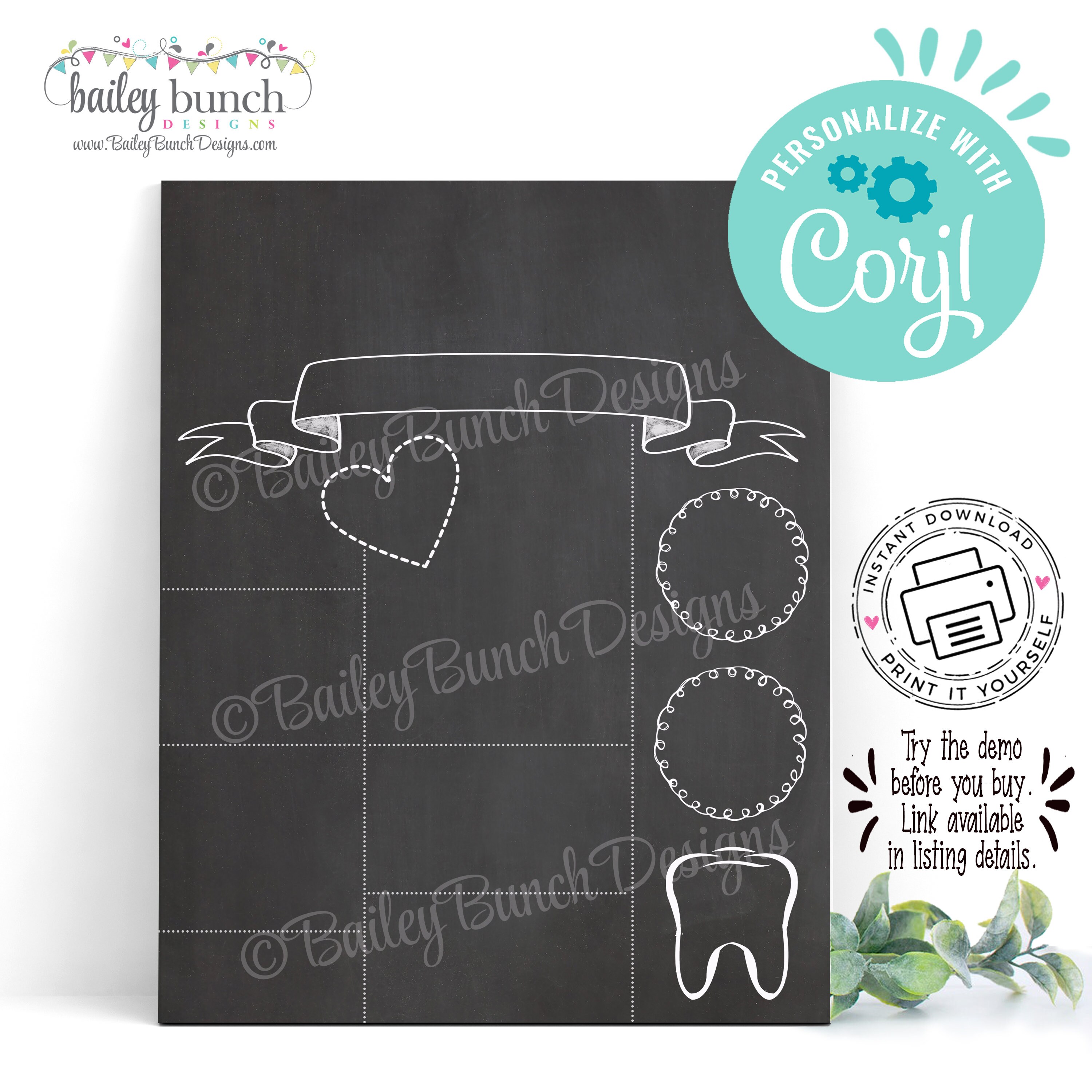 Editable Birthday Sign Milestone Birthday Chalkboard Poster | Etsy