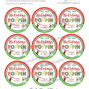Holiday Pop It Fidget Gift Tags Holiday Gifts Pop-it Gift - Etsy