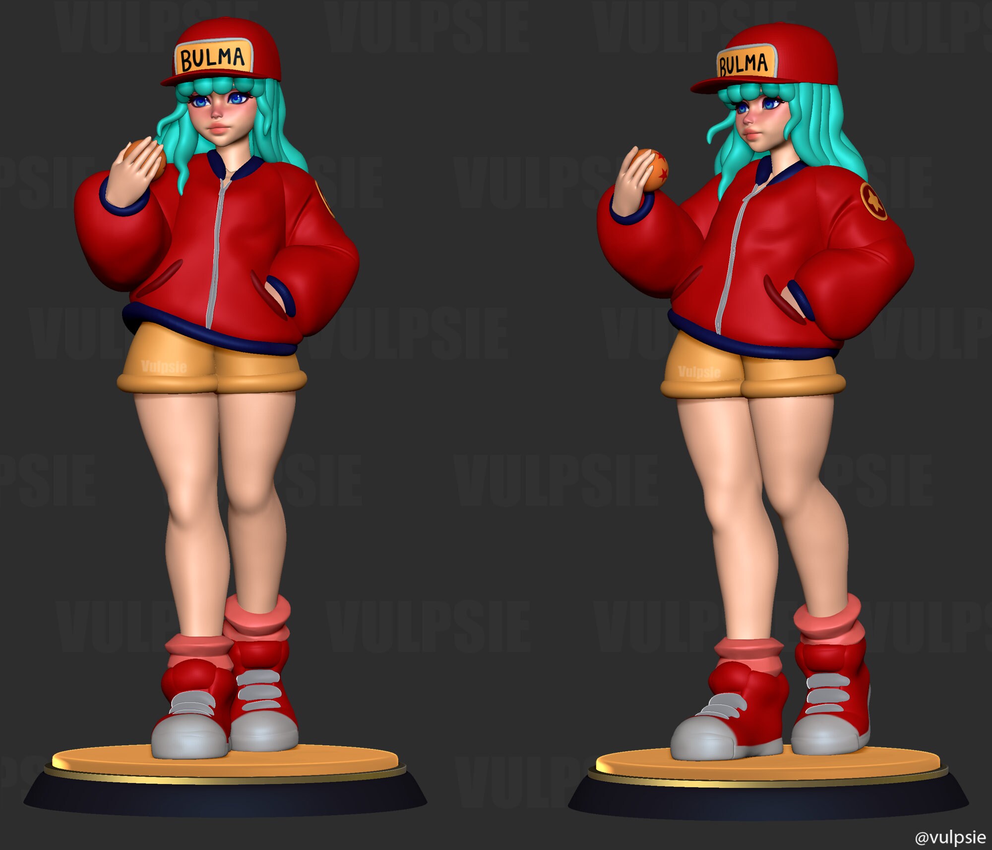Bulma STL 3D Printing File - Etsy Canada