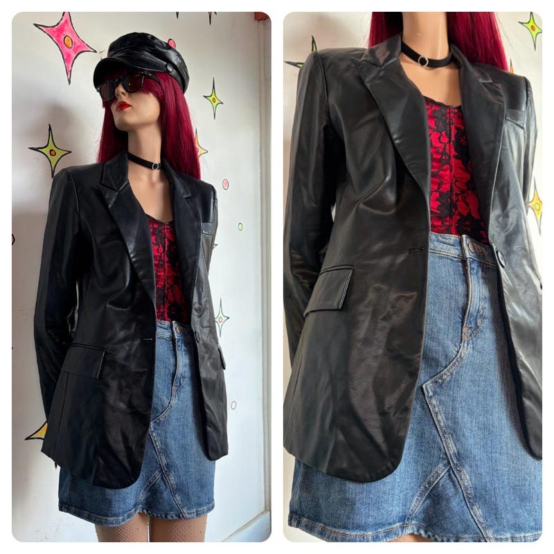 Minimalist Goth Coat - Etsy
