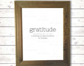 Gratitude sign | Etsy