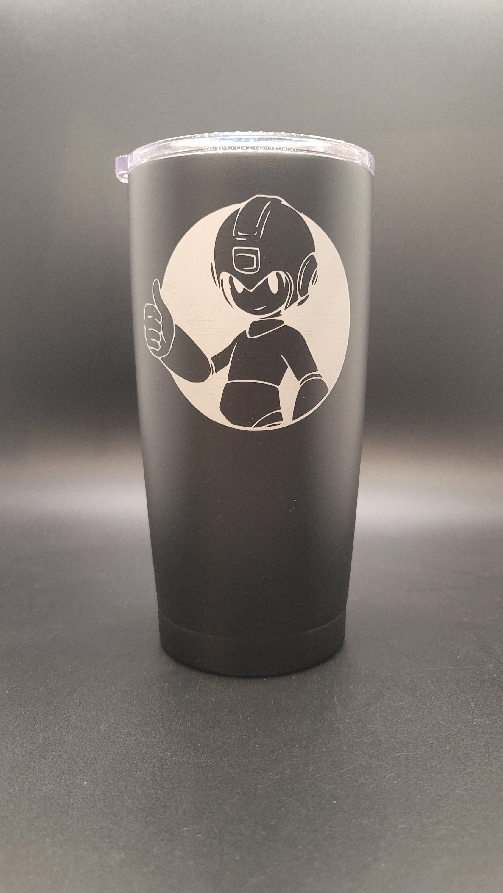 Mega Man X Fallout Vault Boy Inspired Etched Glass - Etsy