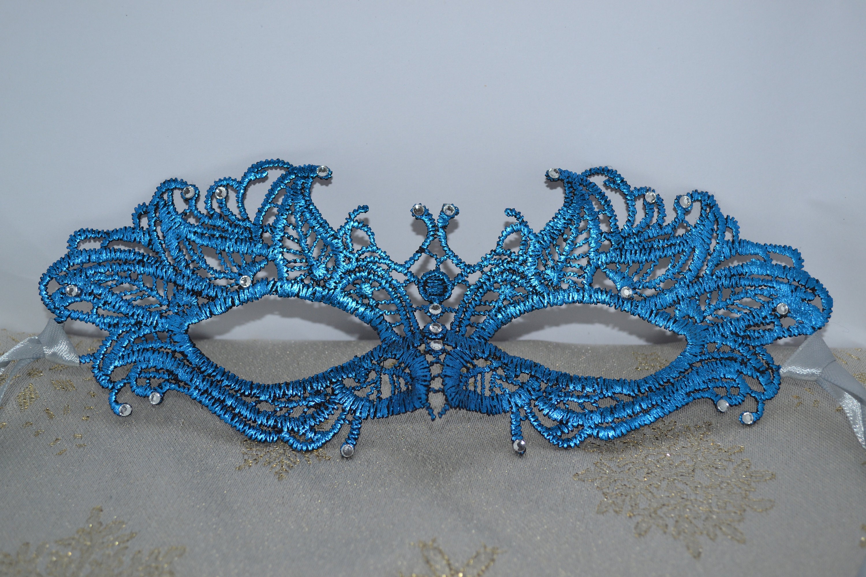 Blue Masquerade Ball Decorations