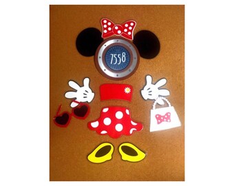 Disney Cruise Door Magnet Graduation Mickey Mouse Magnet Set | Etsy