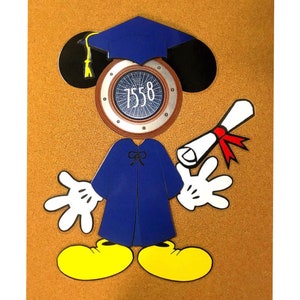 Disney Cruise Door Magnet Graduation Mickey Mouse Magnet Set - Etsy