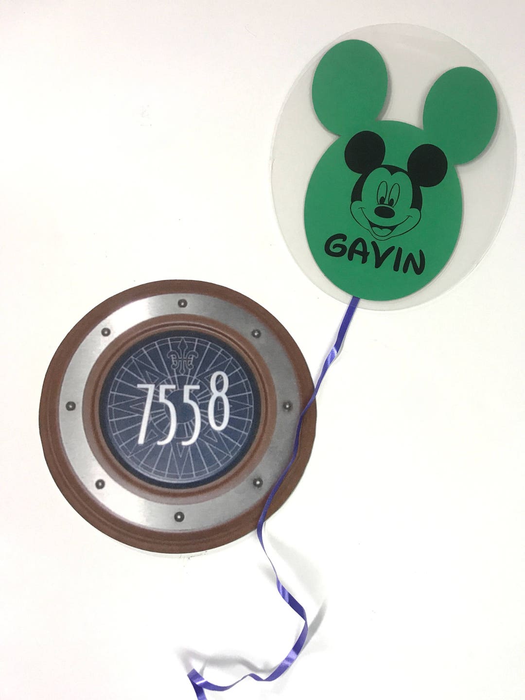 Disney Cruise Door Magnet Mickey Mouse Balloon Birthday - Etsy