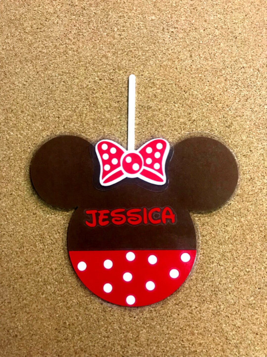 Disney Cruise Door Magnet Minnie Mouse Candy Apple Magnet Disney Food ...