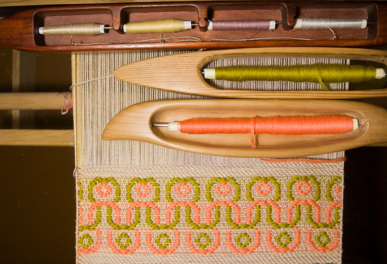 Countinuous Loom-controlled Brocade Weaving Tutorial in - Etsy