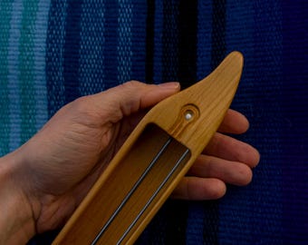 Universal Weaving Shuttle Made of Solid Termo Aspen Wood for 1-6 ...