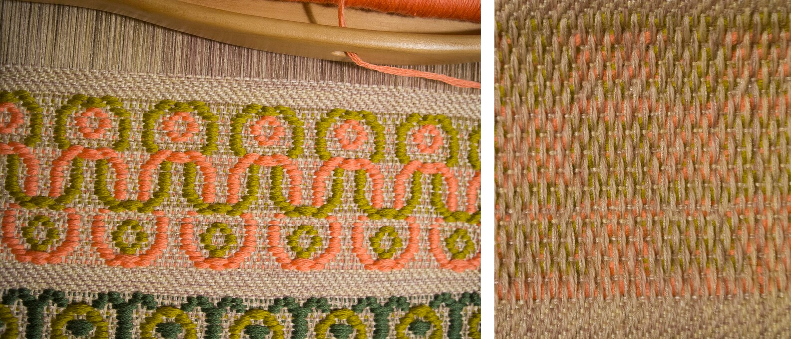Countinuous Loom-controlled Brocade Weaving Tutorial in - Etsy