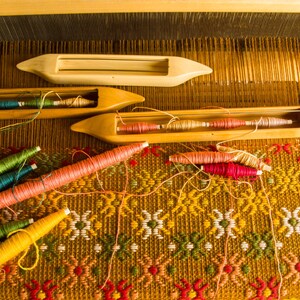 Universal Weaving Shuttle Made of Solid Termo Aspen Wood for 1-6 ...