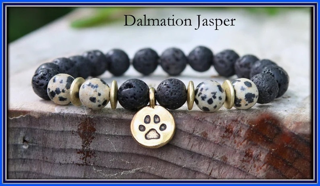 Pet Memorial Charm Bracelet Loss of Pet Greif Bracelet, Beaded Bracelet ...