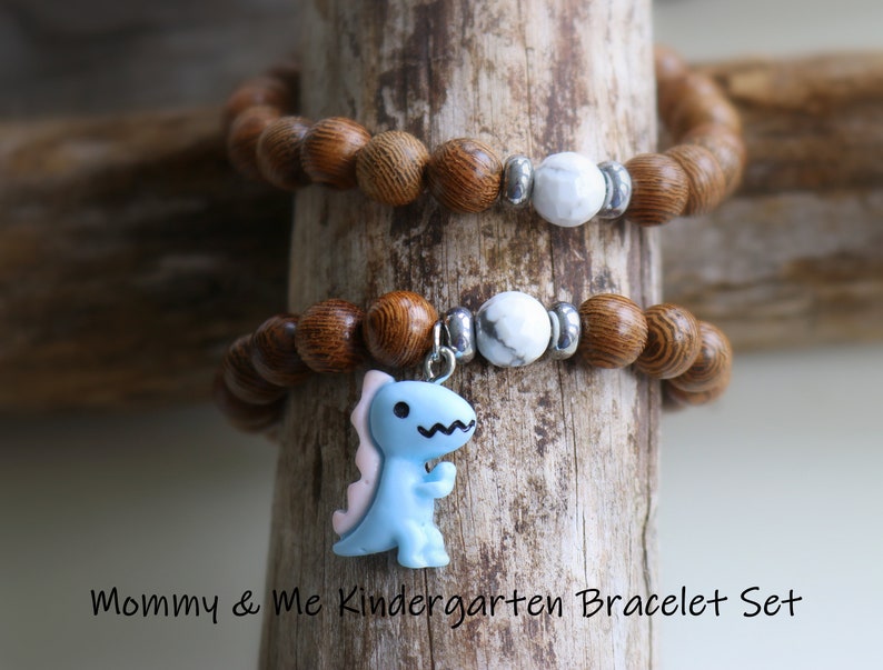 Dinosaur Bracelet Set Kindergarten First Day of School - Etsy