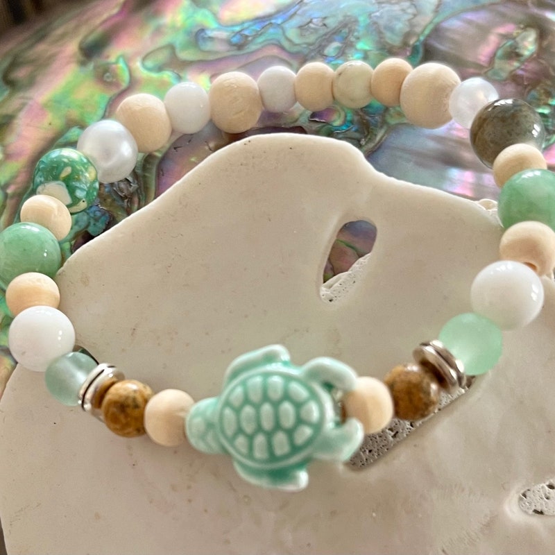 Turtle Bracelet - Etsy