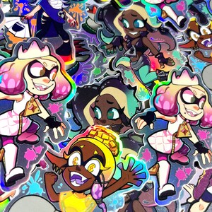 Splatoon Stickers - Etsy