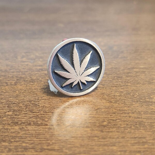 Weed Enamel Pin - Etsy