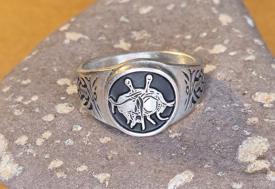 Detailed Flying Spaghetti Monster Ring - Pastafarian Atheism Religious ...