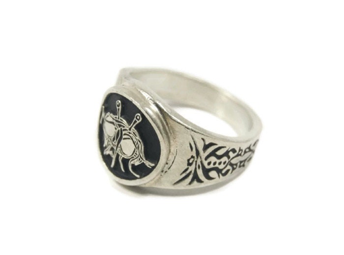 Detailed Flying Spaghetti Monster Ring Pastafarian Atheism Religious ...