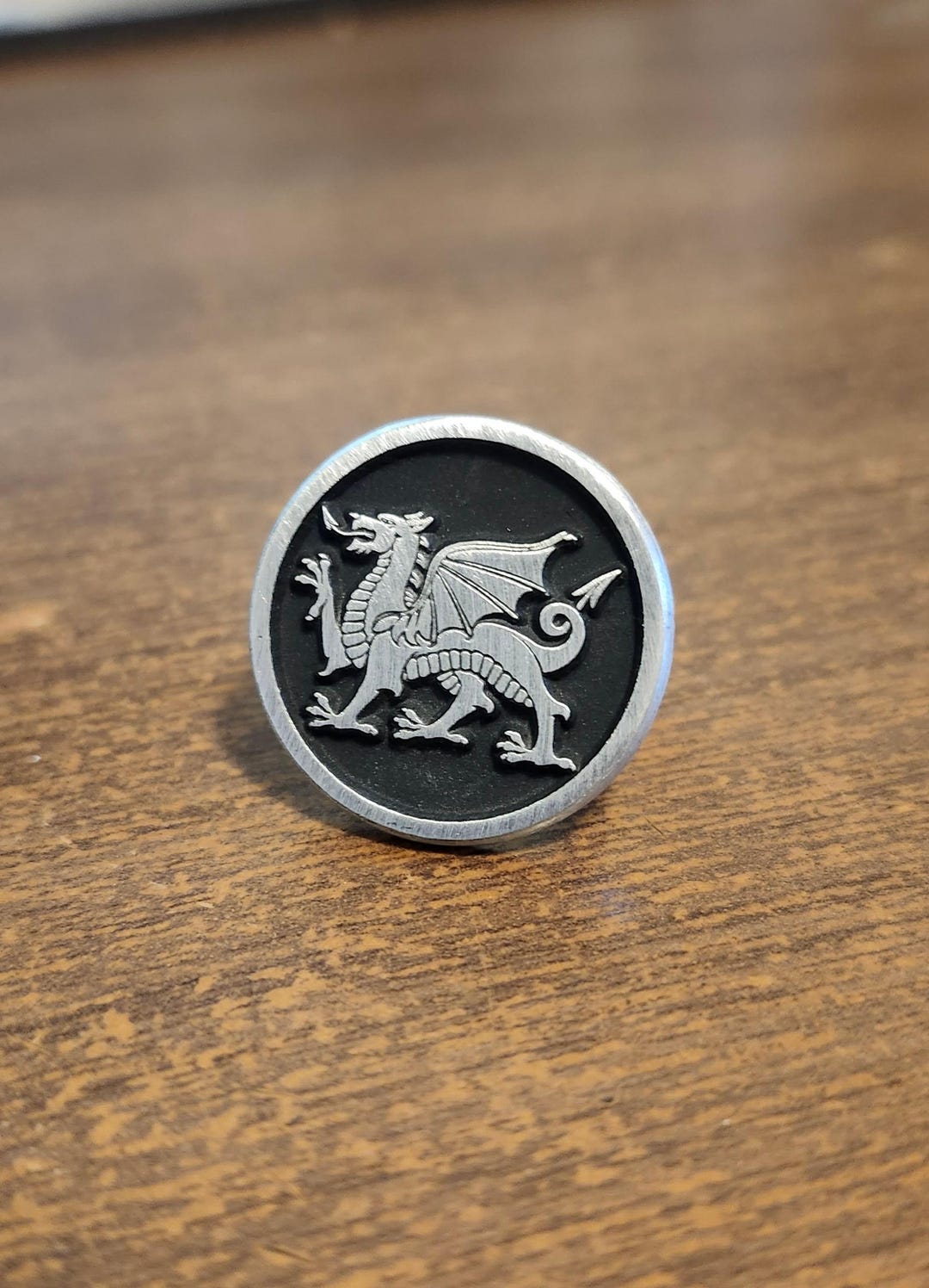 Welsh Dragon Pin - Y Ddraig Goch - National Symbol of Wales - Welsh ...