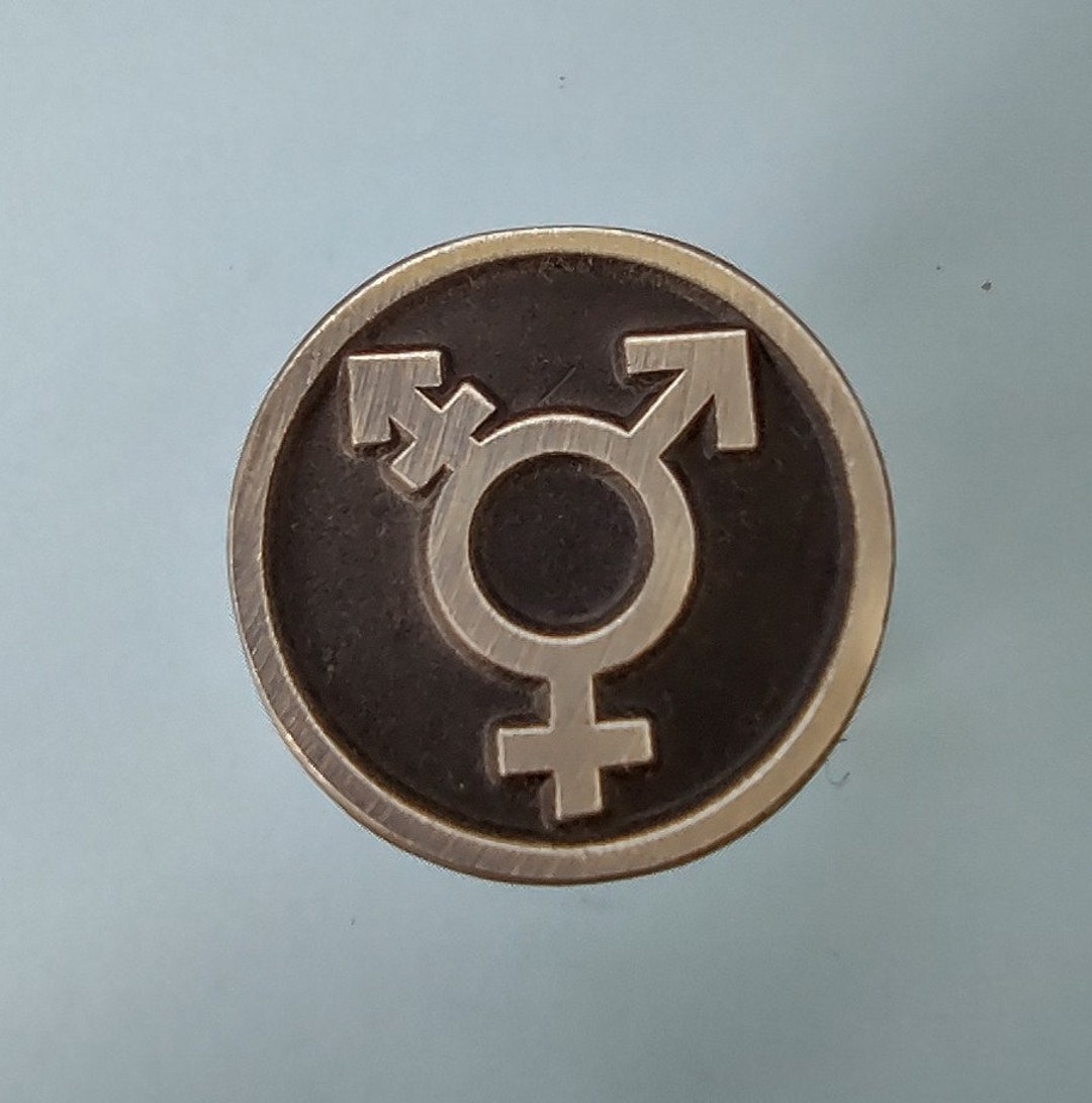 Transgender Pin - Trans - Transsexual - Gay Pride Jewelry - Etsy