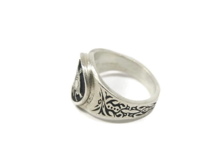 Detailed Flying Spaghetti Monster Ring Pastafarian Atheism Religious ...