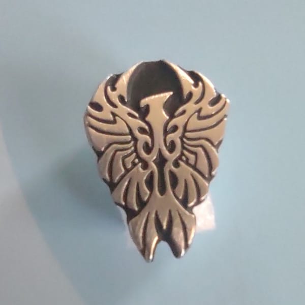 Phoenix Pin - Etsy