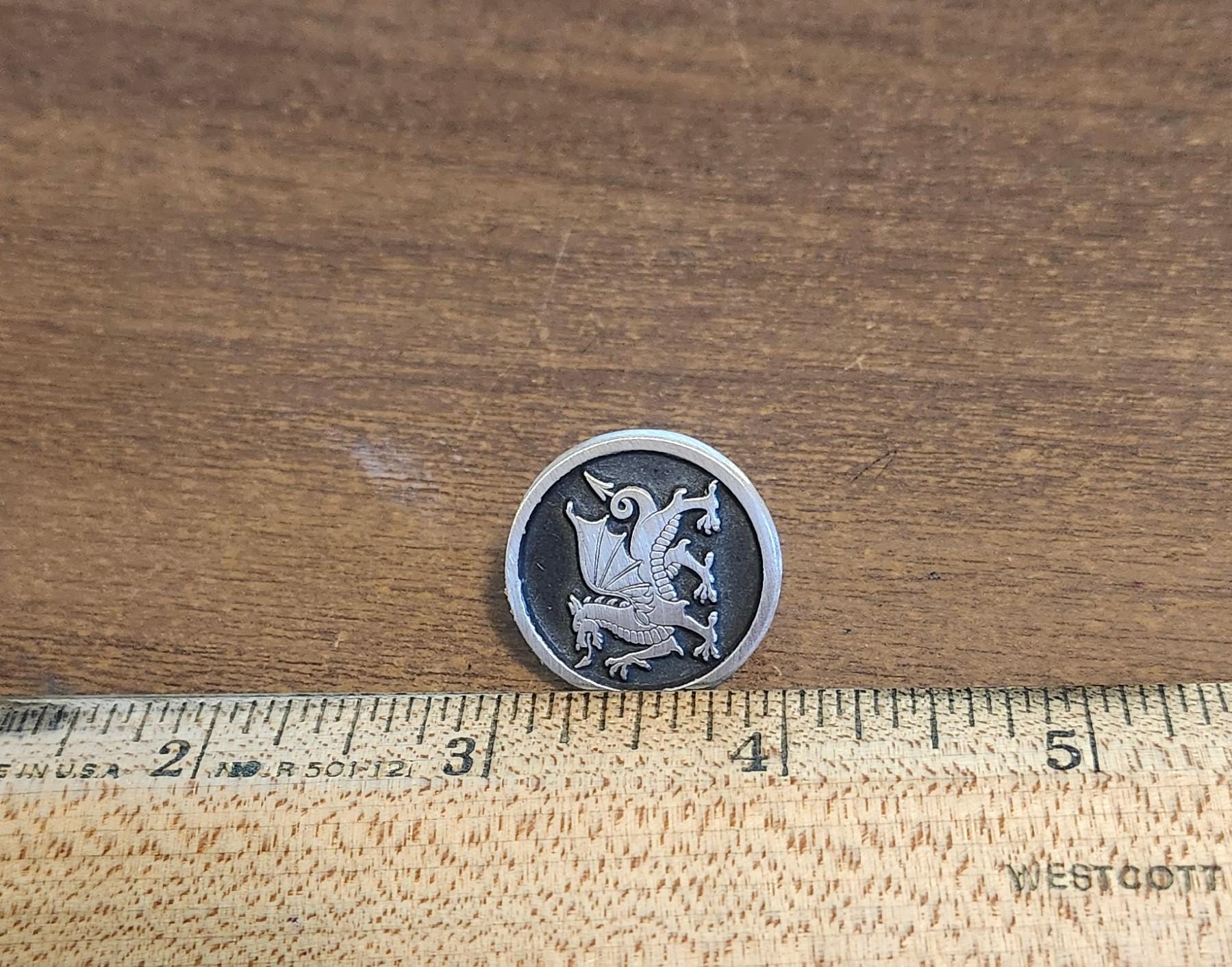 Welsh Dragon Pin - Y Ddraig Goch - National Symbol of Wales - Welsh ...