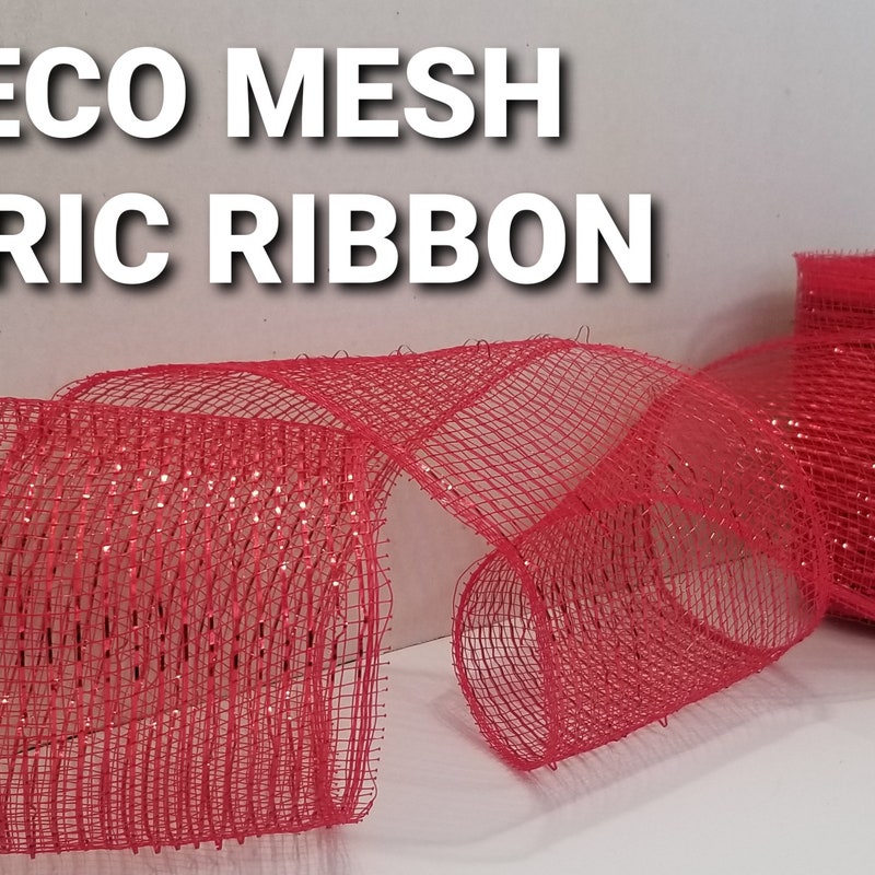 Deco Mesh Bow - Etsy