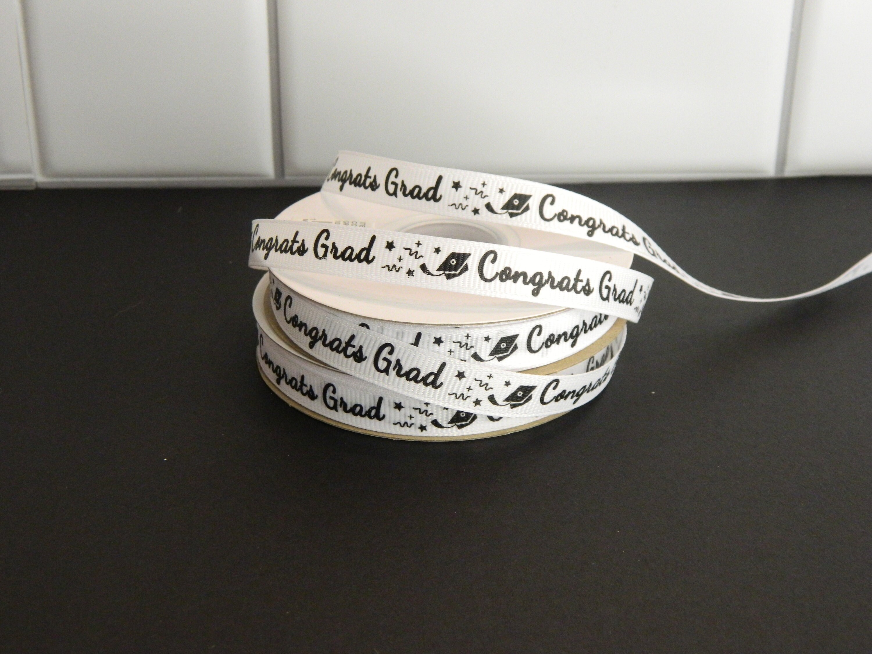 Congratulations Ribbon, Congratulations Graduation Ribbon - Etsy