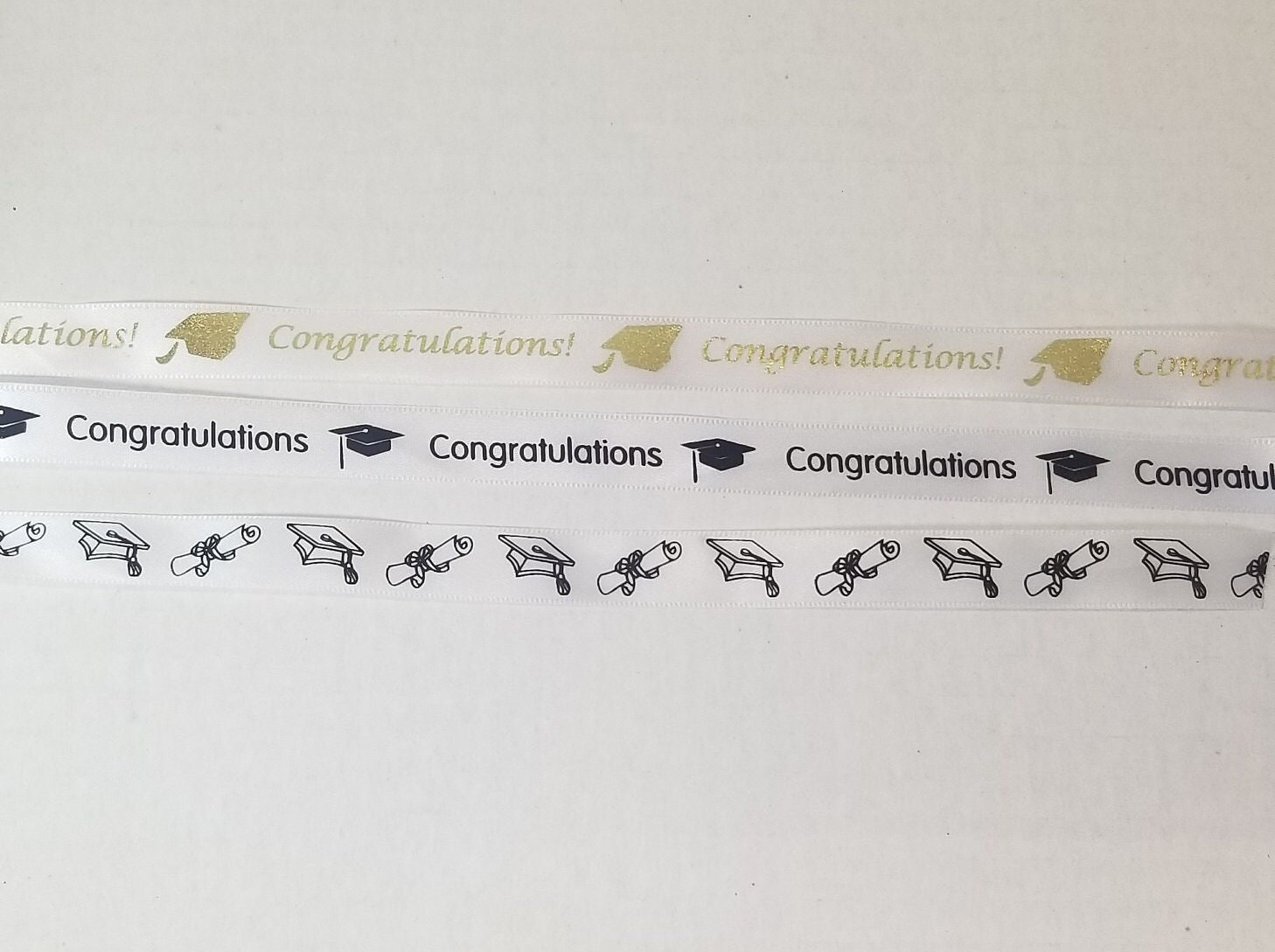 Congratulations Ribbon, Congratulations Graduation Ribbon - Etsy