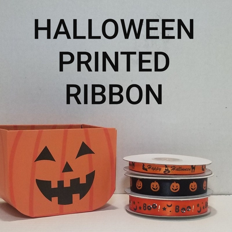 Halloween Ribbon - Etsy