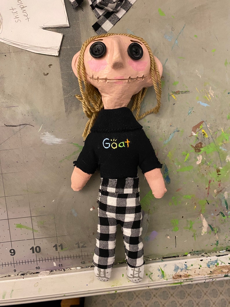 Custom Coraline Hand-made mini-me Doll - Etsy