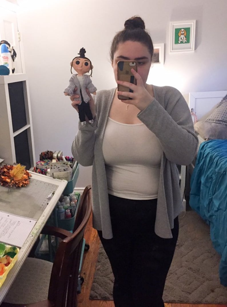 Custom Coraline Hand-made mini-me Doll - Etsy