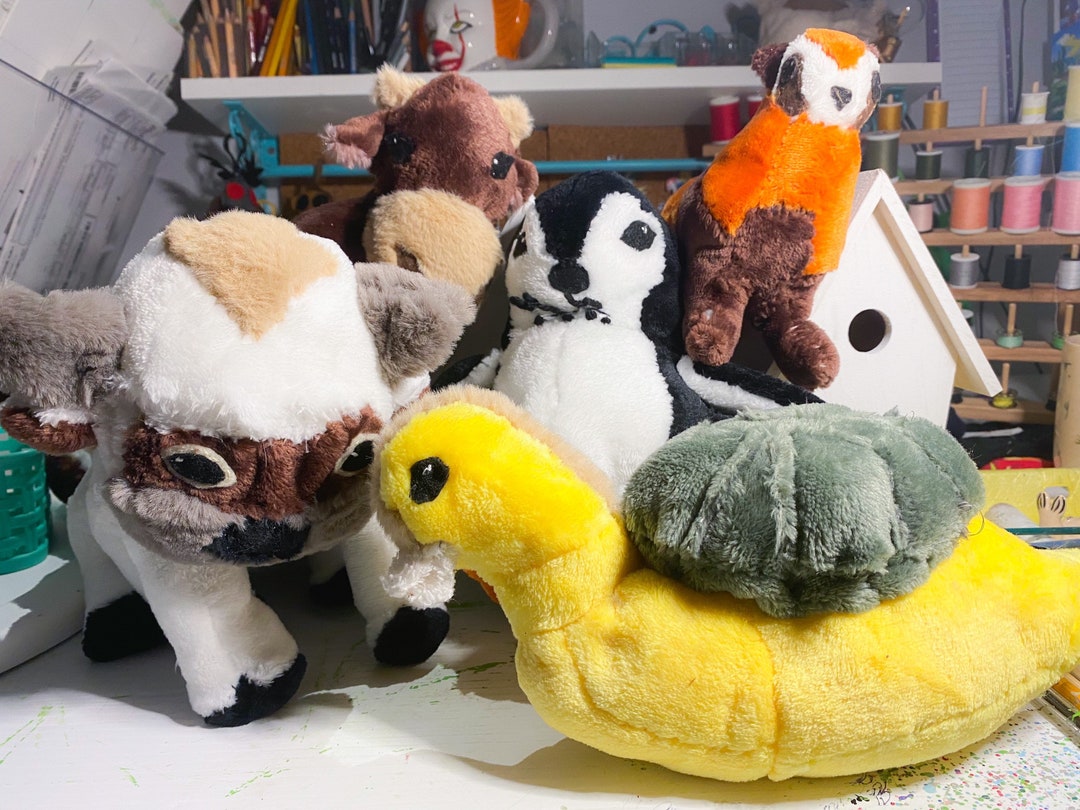 The Whole Bunch! (5 Custom Hybrid Animal Soft Plushes) - Etsy