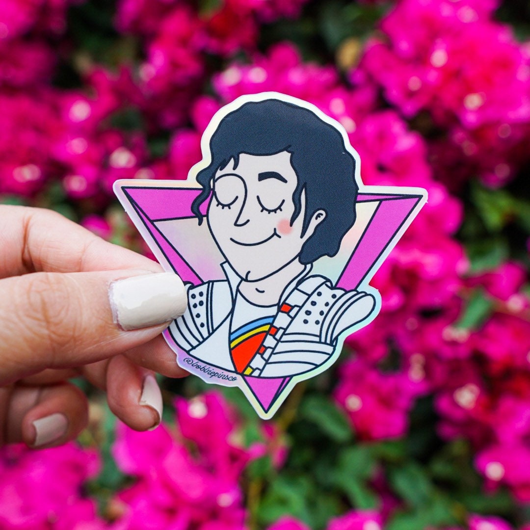 Captain EO Holographic Vinyl Sticker - Etsy