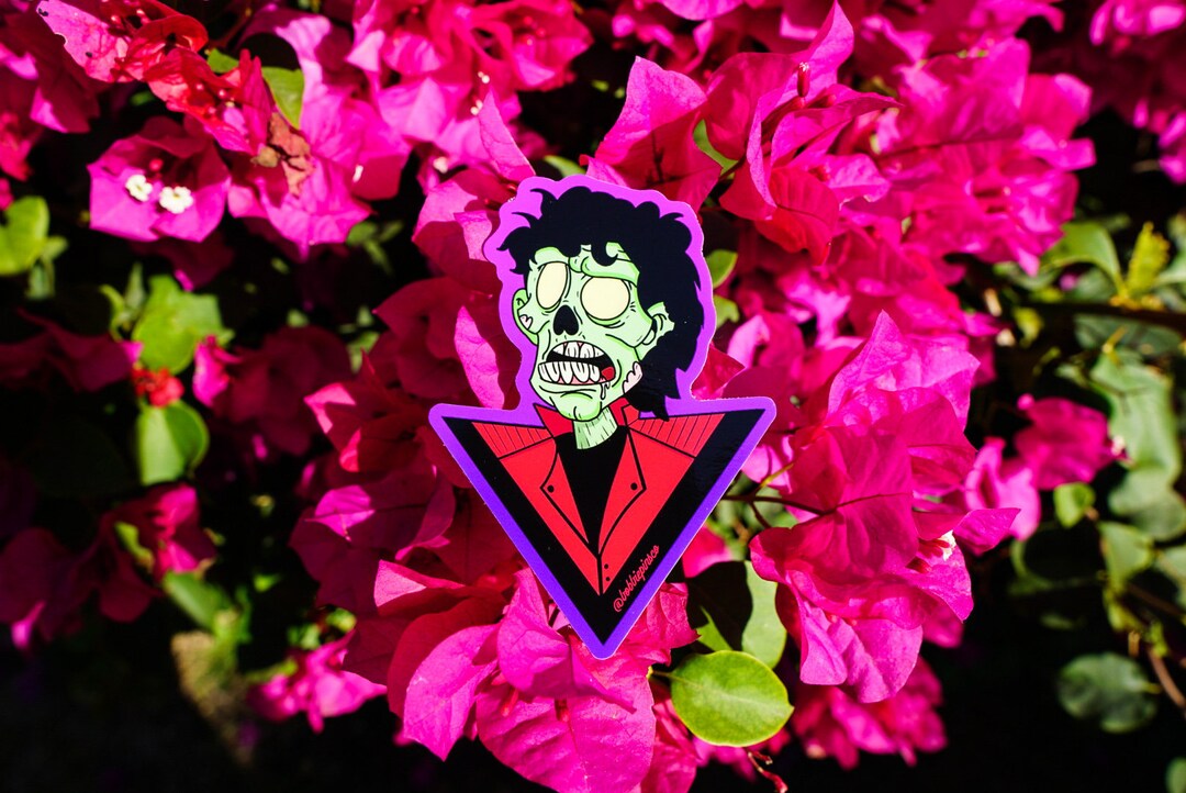 Thriller Vinyl Sticker - Etsy